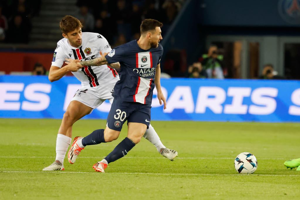 French League 1 football match: PSG vs. Nice-Xinhua