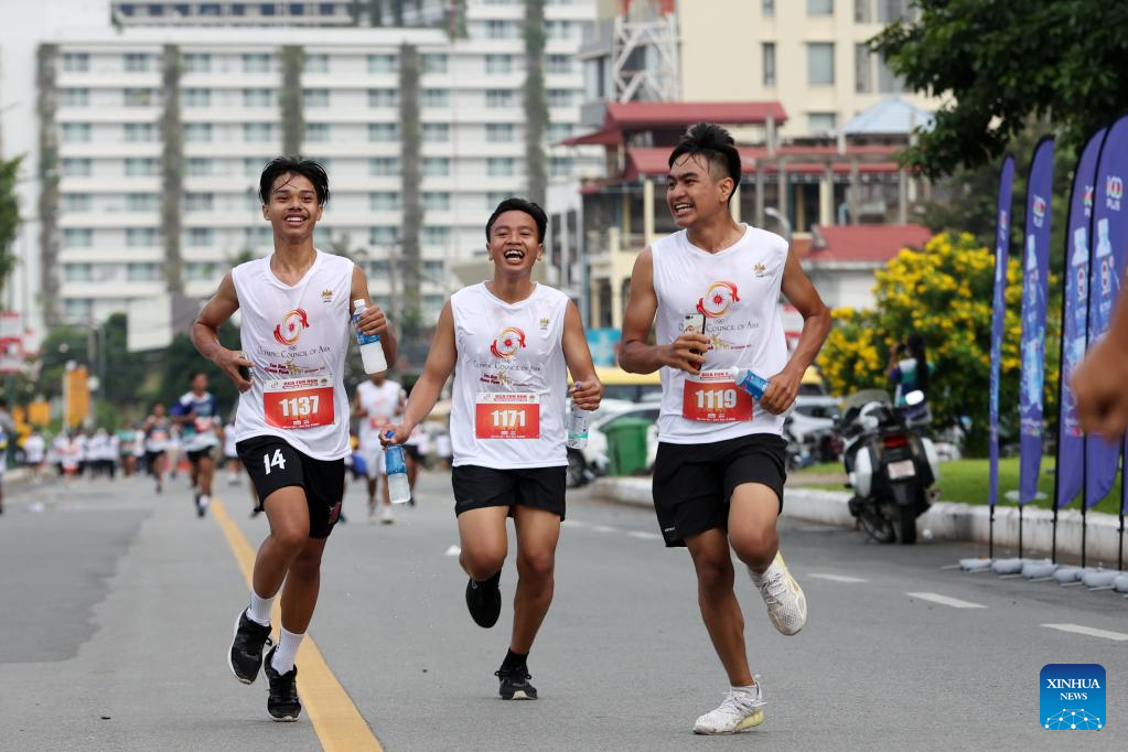 1st overseas Hangzhou Asian Games fun run kicks off in Cambodian ...