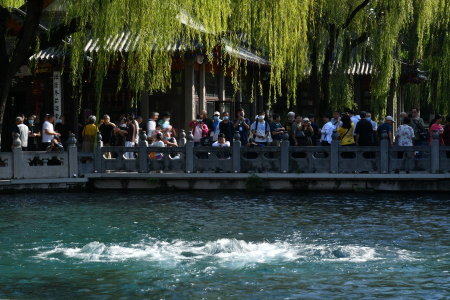 China's Baotu Spring sees water table exceed 30 meters-Xinhua