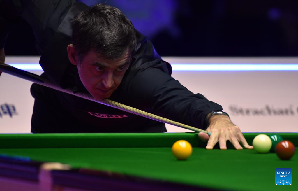 In pics: Hong Kong Masters snooker tournament quarter-final match-Xinhua