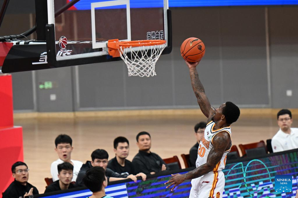 CBA league: Qingdao Eagles vs. Shanxi Loongs-Xinhua