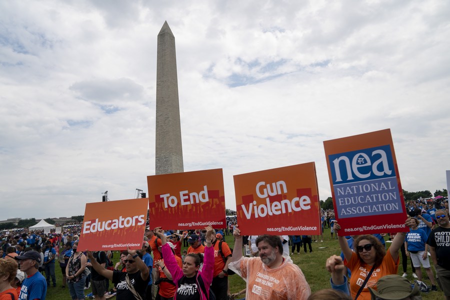 Firearms deaths "a fixture" in American life: BBC-Xinhua