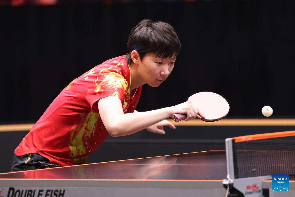 Highlights of WTT Cup Finals-Xinhua