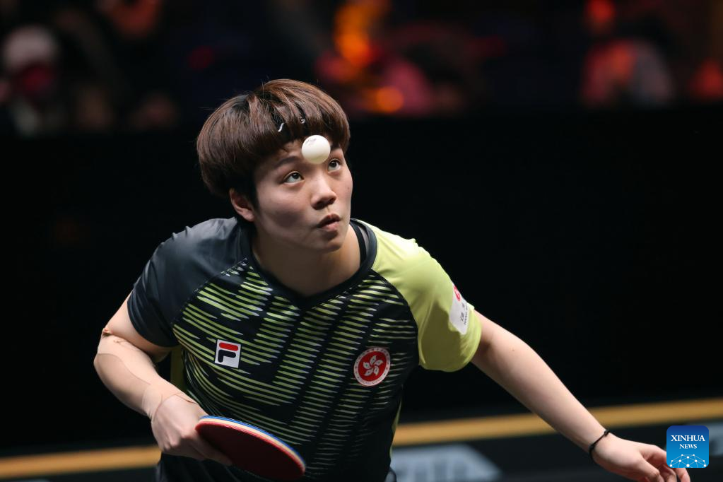Highlights of WTT Cup Finals-Xinhua