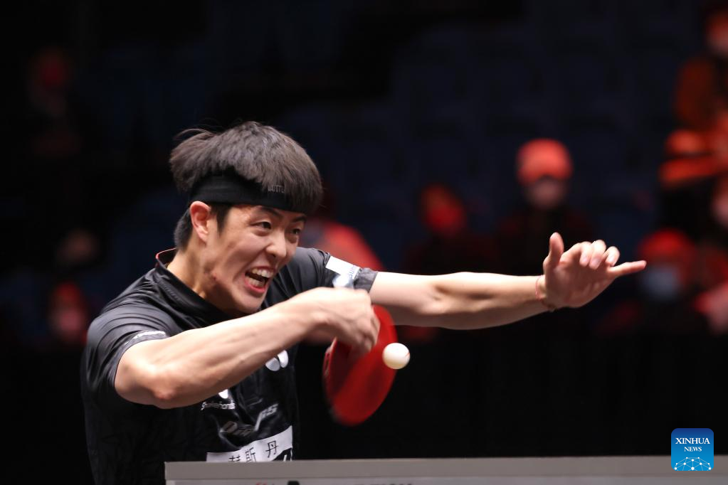 Highlights of WTT Cup Finals-Xinhua
