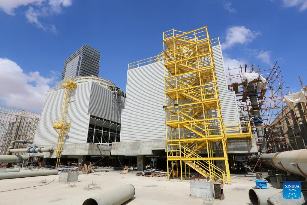 Feature: China's construction giant integrates "green development" idea ...