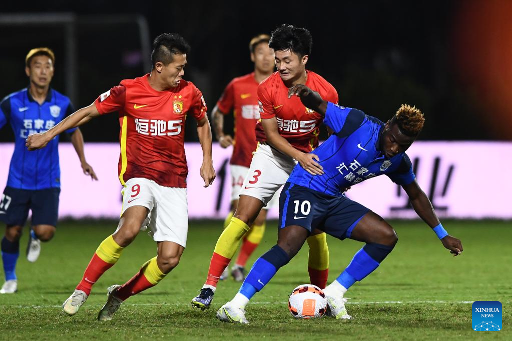 CSL match: Cangzhou Mighty Lions vs. Guangzhou-Xinhua