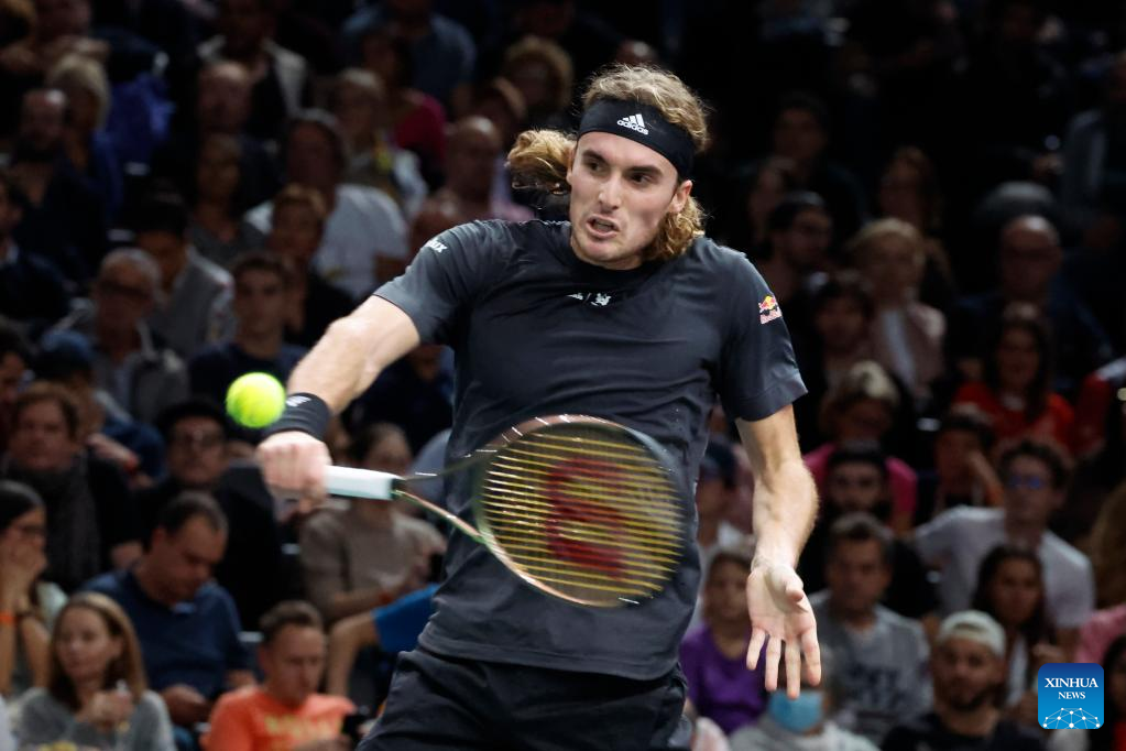 In pics: Rolex Paris Masters tennis tournament singles quarter-final-Xinhua