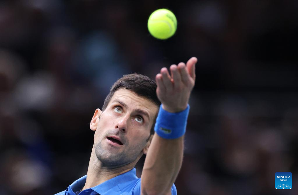 Highlights of men's singles final at Rolex Paris Masters tennis ...