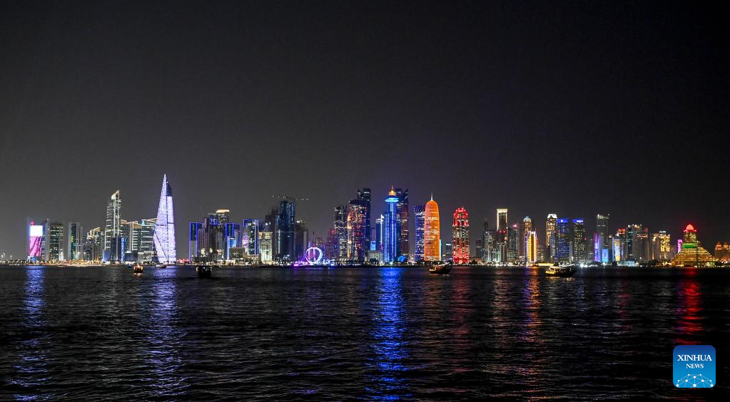 In pics: city view of Doha, Qatar-Xinhua