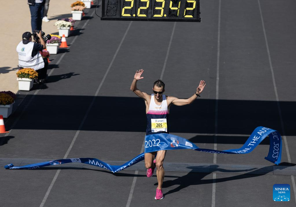 Highlights of 39th Athens Authentic Marathon-Xinhua