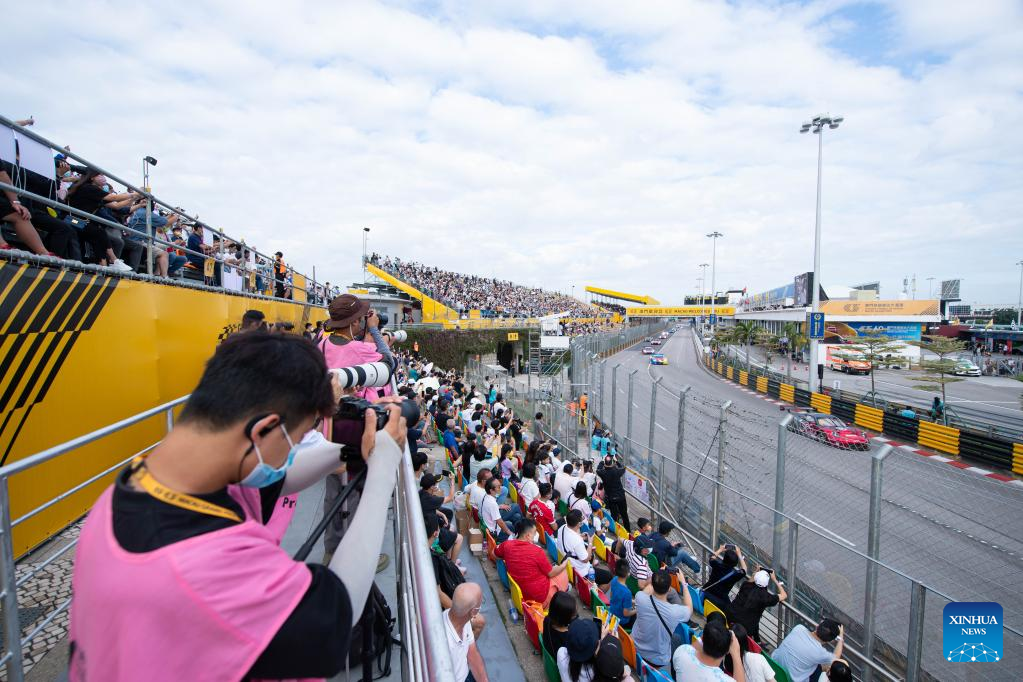 In pics: 3rd day of 69th Macao Grand Prix-Xinhua