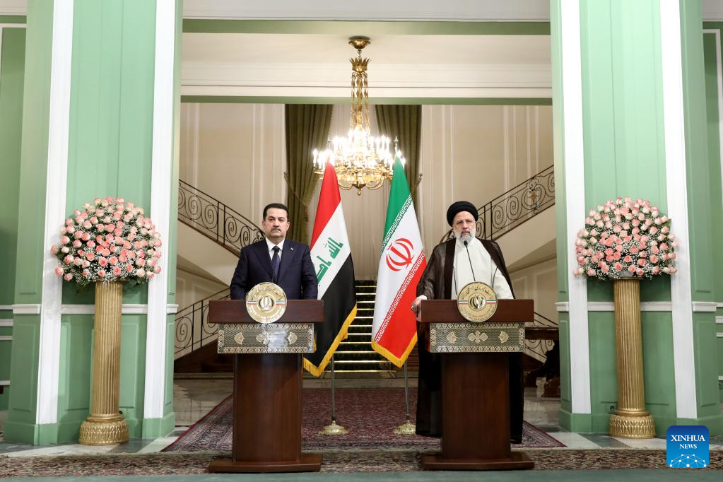 Iranian President meets Iraqi PM on bilateral ties, security issues-Xinhua