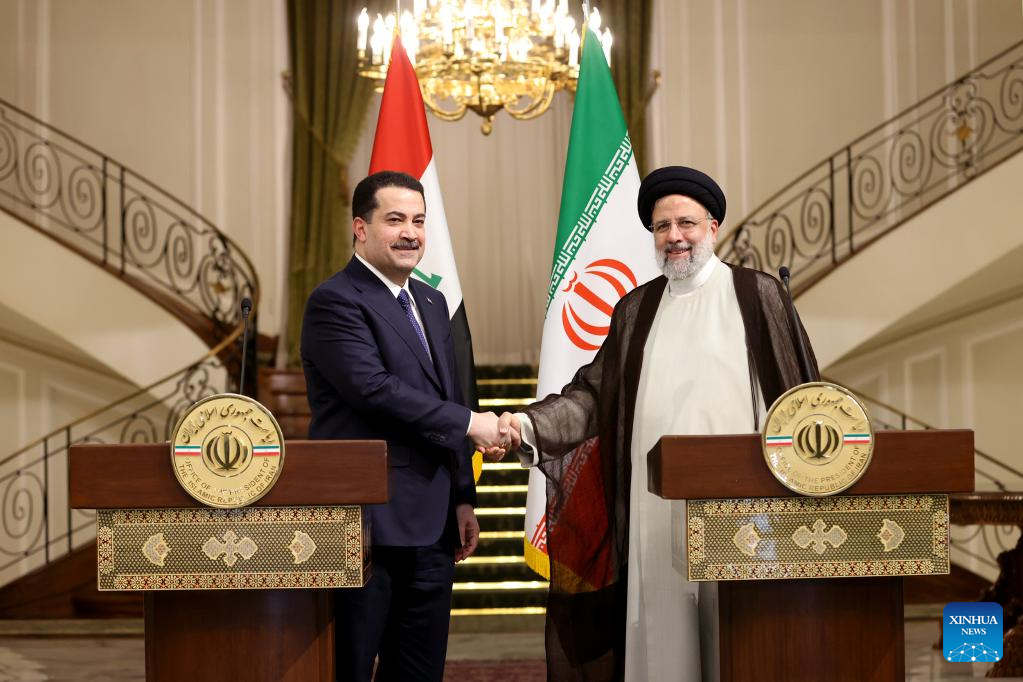 Iranian President meets Iraqi PM on bilateral ties, security issues-Xinhua