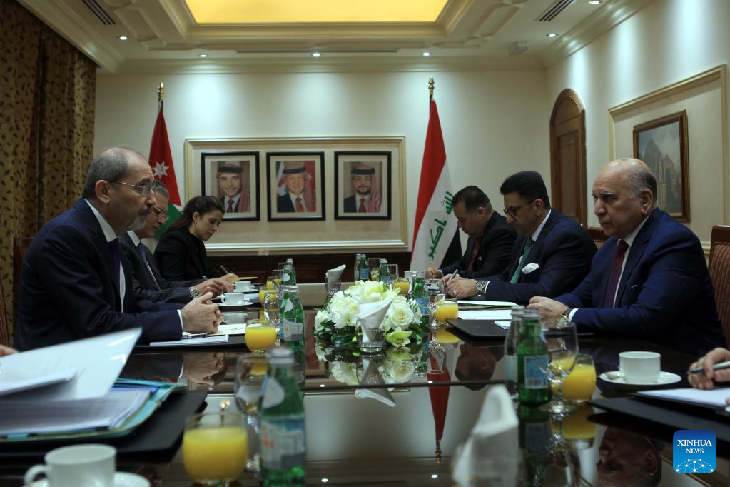 Jordanian, Iraqi FMs discuss ways to boost cooperation-Xinhua