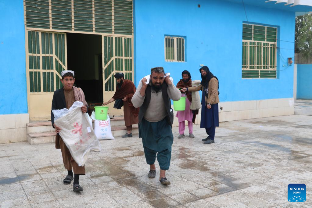 China-donated humanitarian assistance distributed among needy Afghan ...