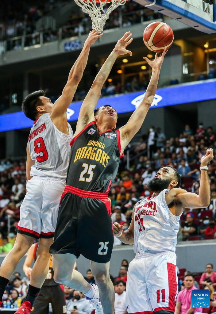 PBA Commissioner's Cup Finals: Barangay Ginebra San Miguel vs. Bay Area Dragons-Xinhua