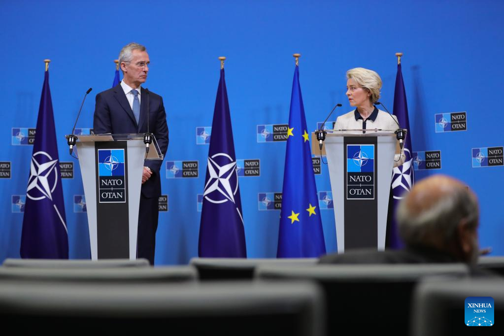 NATO, EU sign declaration on cooperation-Xinhua