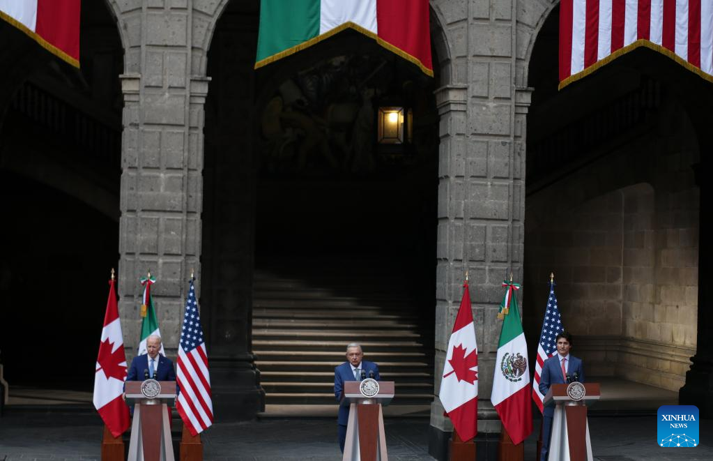 Mexican president urges abandoning "hegemonic interventionism" at North ...
