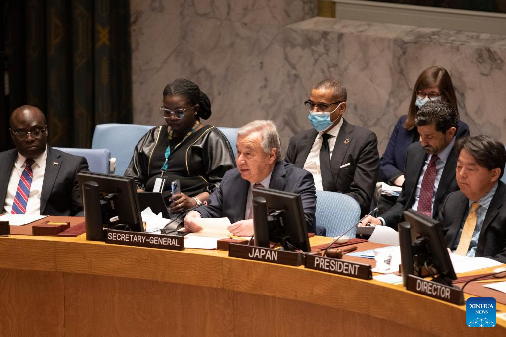 UN chief urges member states to uphold UN values, rule of law-Xinhua
