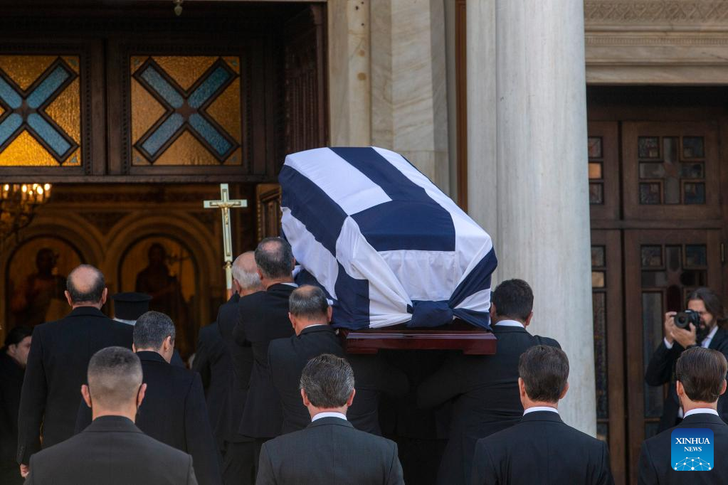 Funeral of Greece's former King Constantine II held in Athens-Xinhua