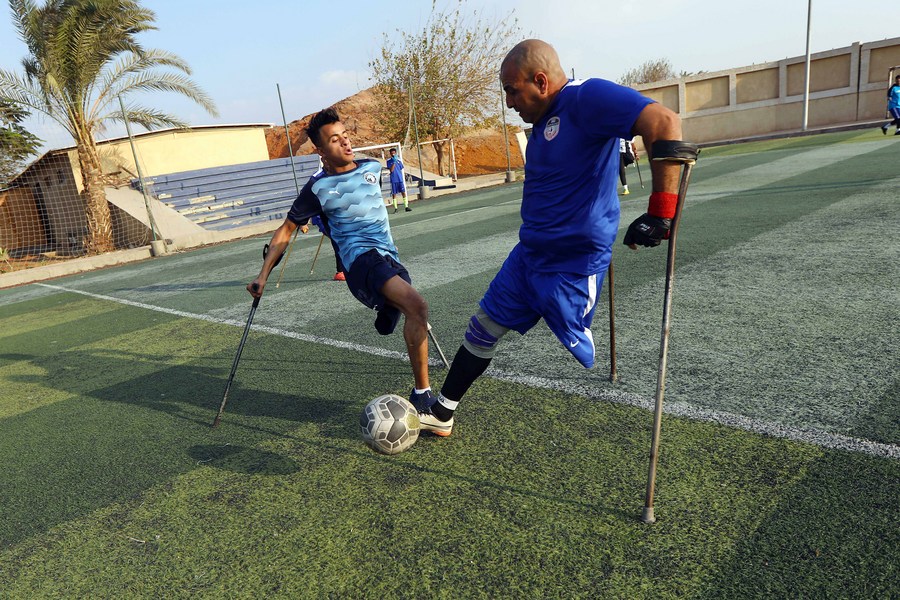 Football academy provides hope for amputees in Egypt-Xinhua