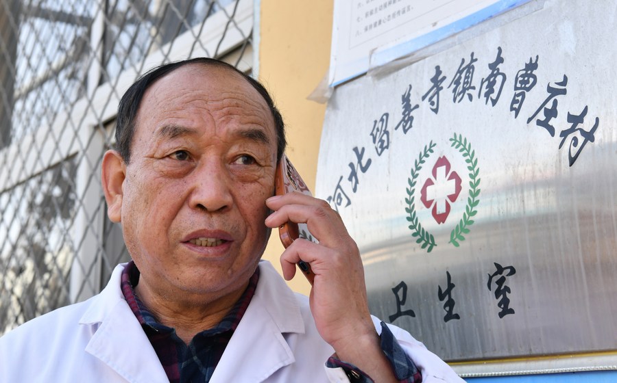 Father & son village doctors serve local residents in N China's Hebei ...