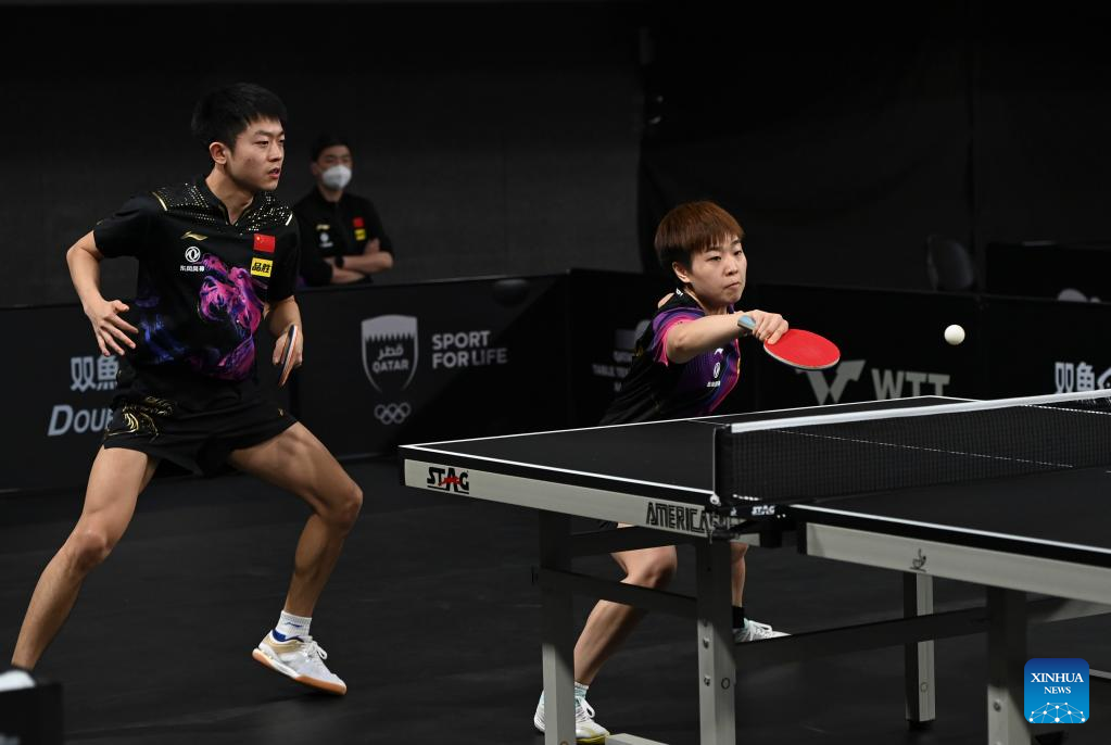 In pics: WTT Feeder Doha 2023-Xinhua