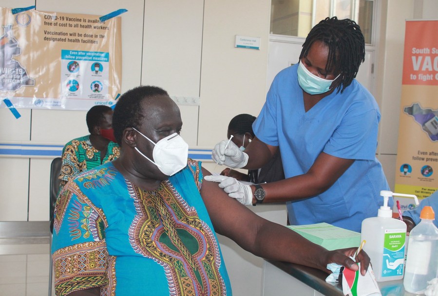 S. Sudan launches COVID-19 vaccination drive to boost coverage-Xinhua