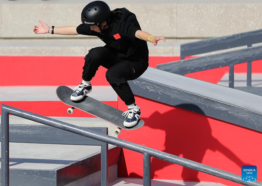 Highlights of 2022 Skateboarding Street and Park World Championships-Xinhua