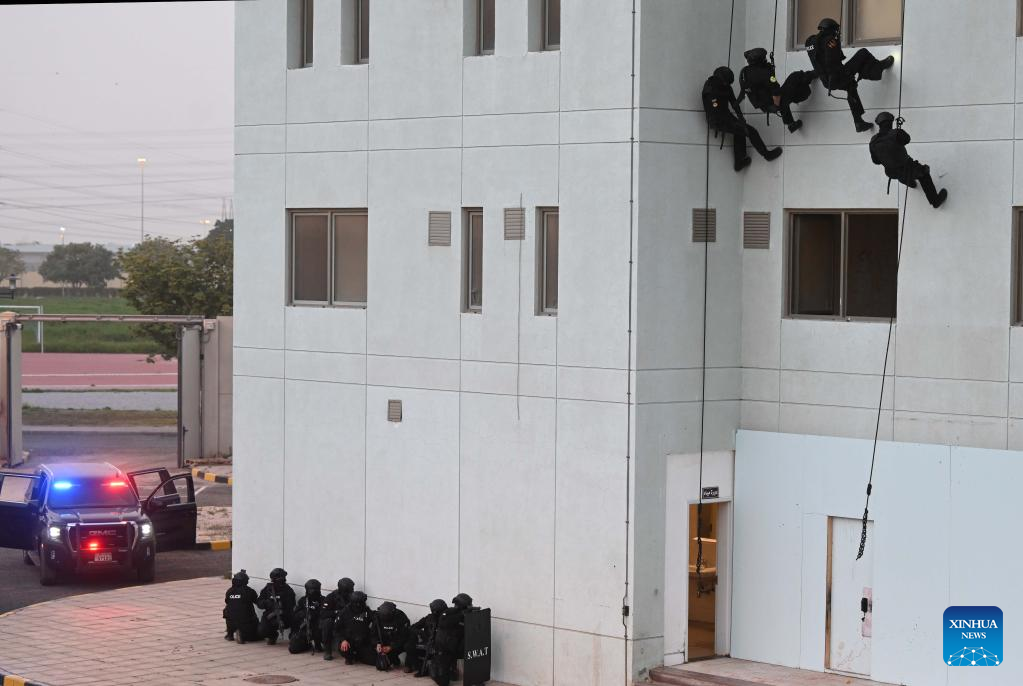 Anti-terrorism forces take part in training exercise in Kuwait-Xinhua