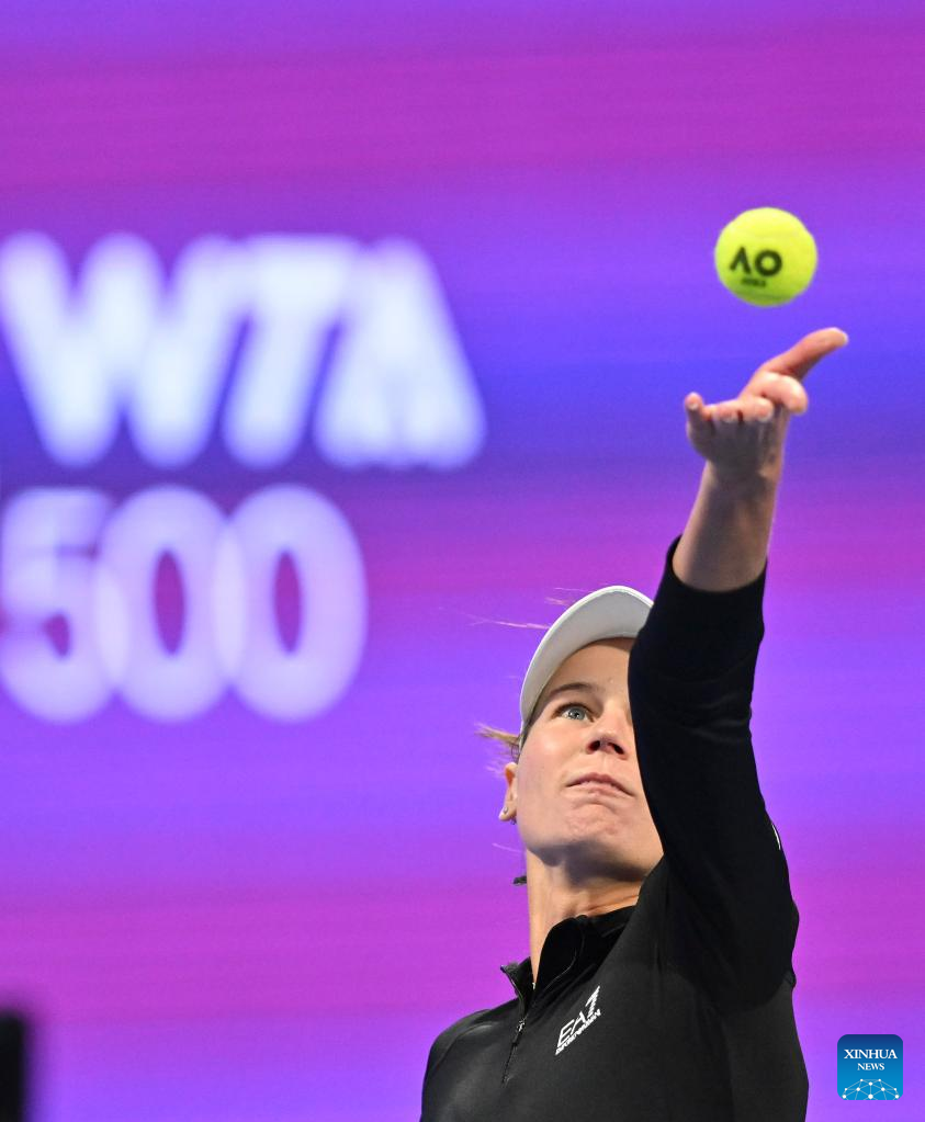 Highlights of WTA500 Qatar Open 2023-Xinhua