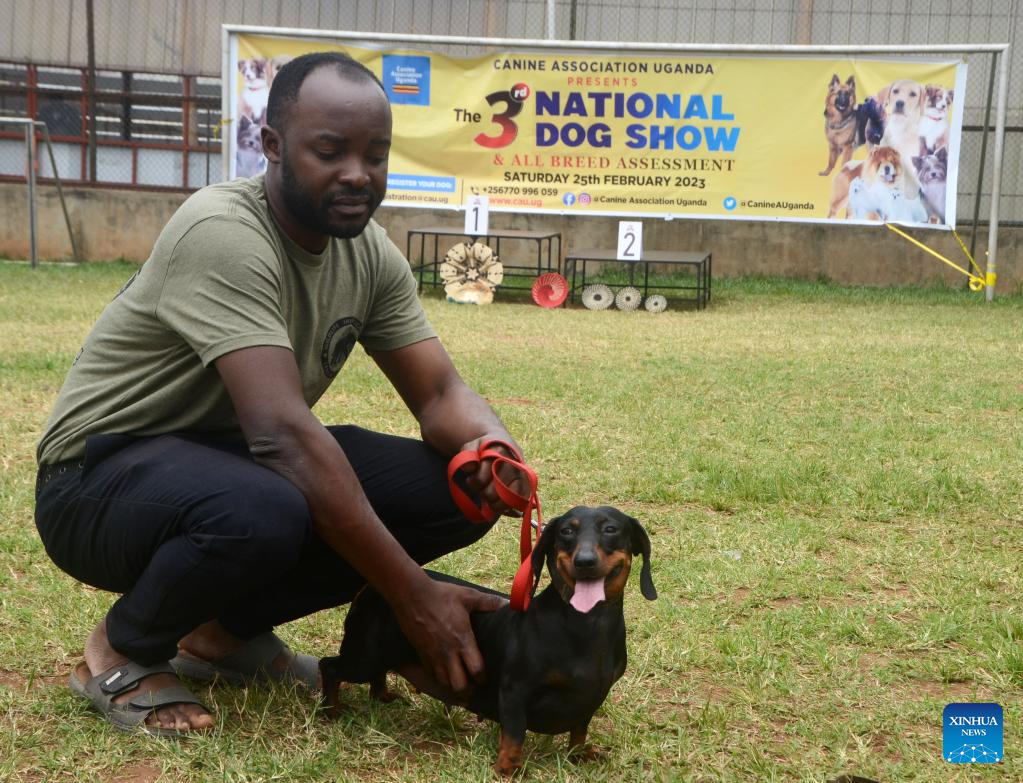 National dog show held in Kampala, Uganda-Xinhua