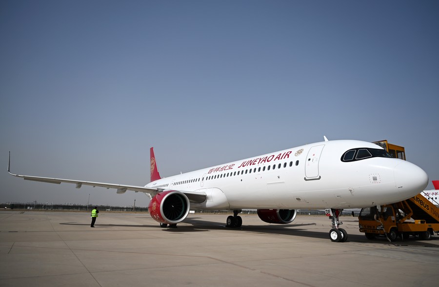 EconomyInFocus | First China-assembled A321neo aircraft delivered-Xinhua