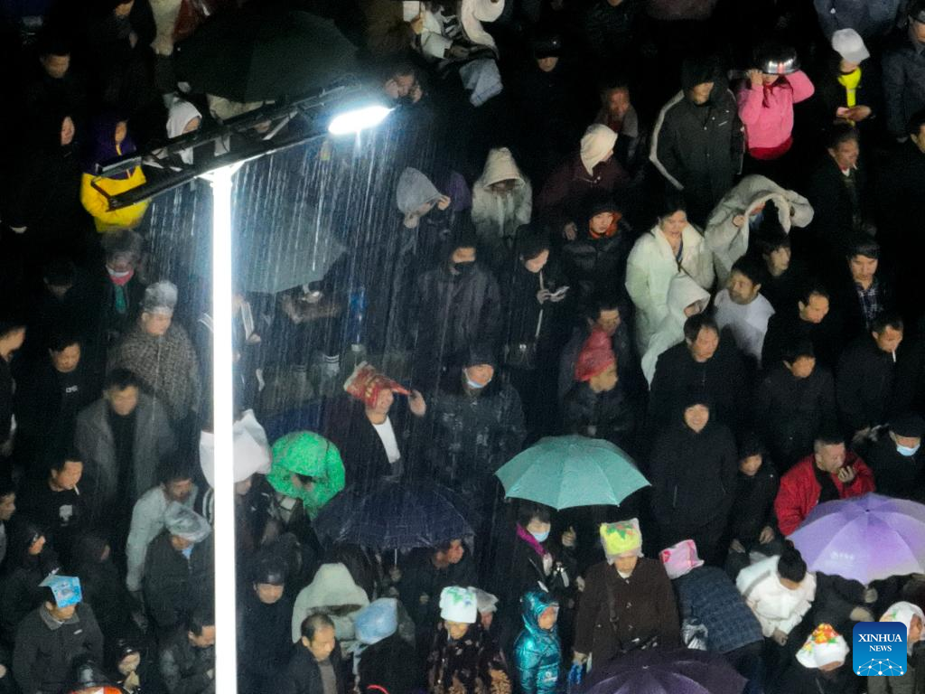 Guizhou's rural basketball games see great enthusiasm-Xinhua