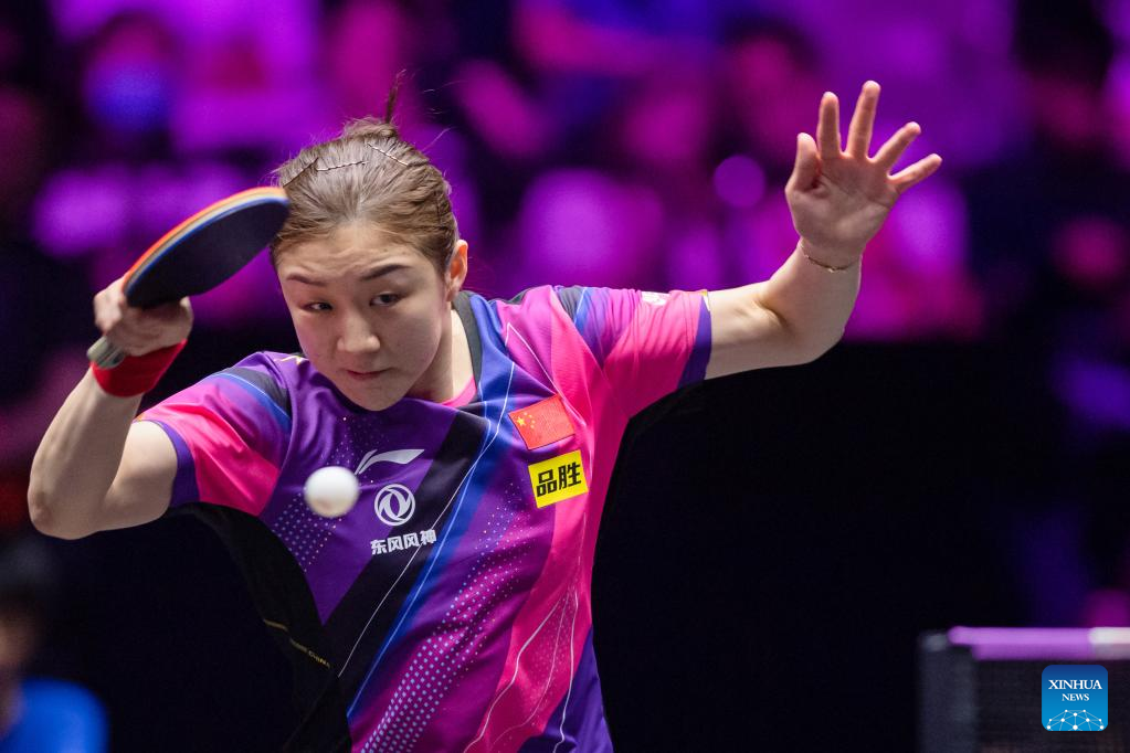 China's Ma, Chen advance in WTT Champions Macao-Xinhua