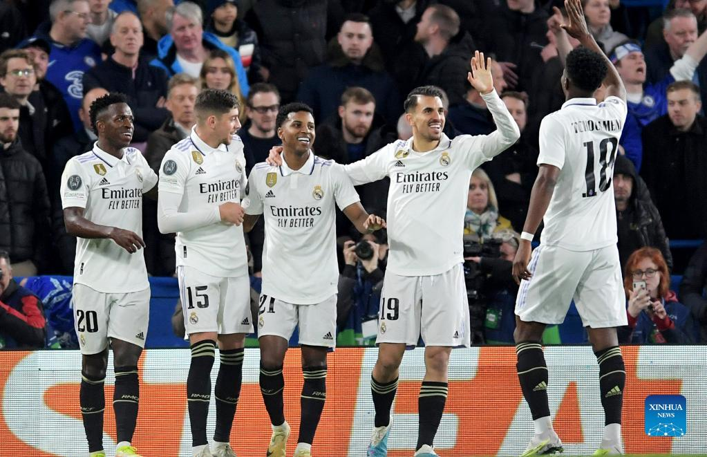 Highlights of UEFA Champions League quarterfinal matches-Xinhua