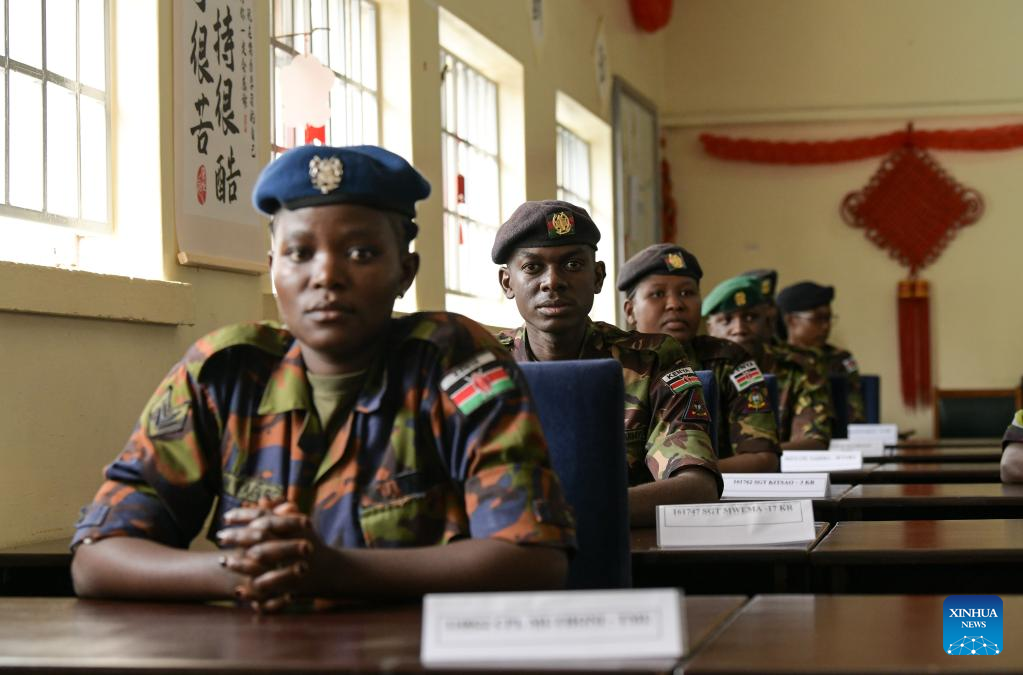 Kenya launches Chinese language training program for disciplined forces ...