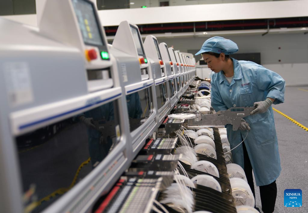 In pics: future factories in east China's Zhejiang-Xinhua