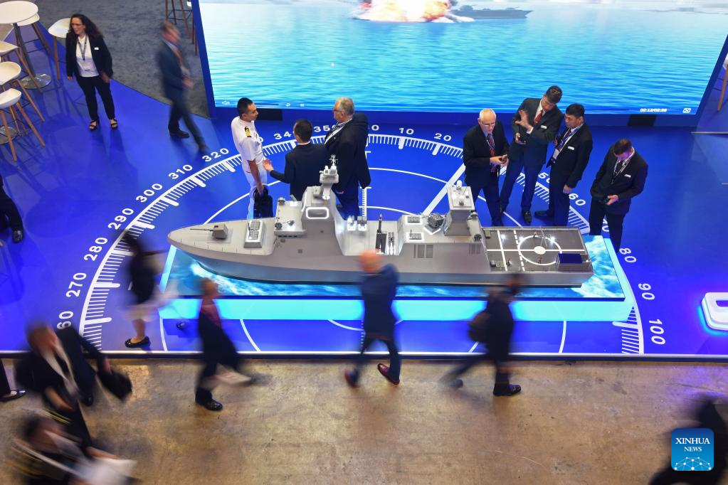 In pics: International Maritime Defence Exhibition Asia 2023-Xinhua