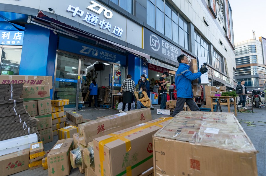 China's courier sector hits delivery milestone faster in 2023