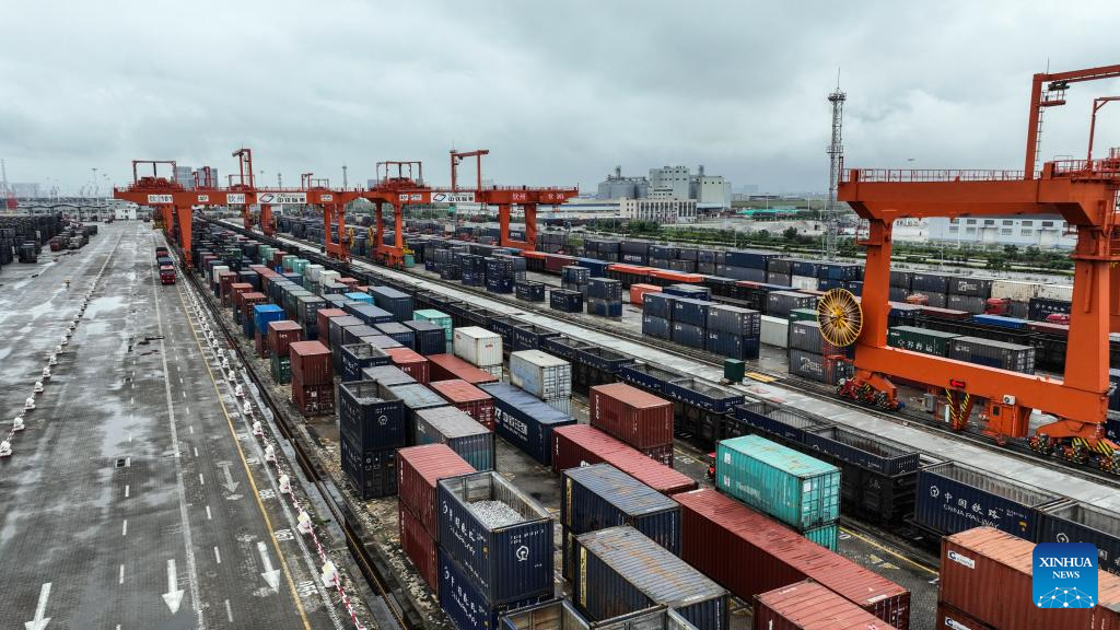 A glimpse of Qinzhou Port in S China's Guangxi-Xinhua