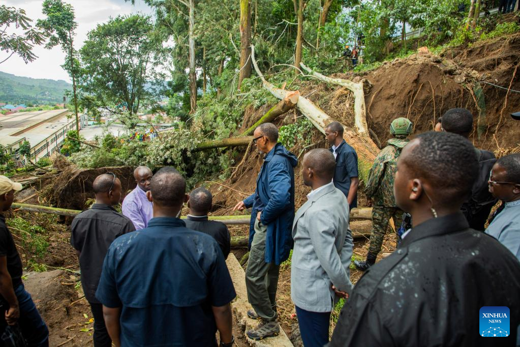 Rwandan president visits rain-hit areas, pledges support-Xinhua