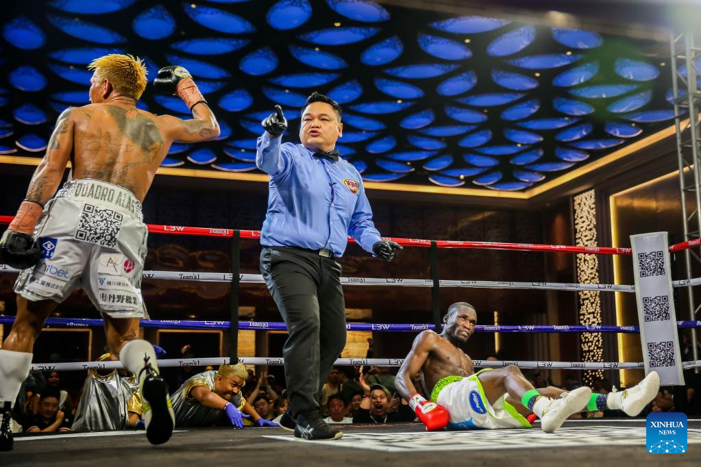 In pics: WBO junior featherweight global championship-Xinhua