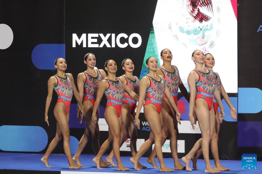 Highlights of World Aquatics Artistic Swimming World Cup 2023-Xinhua