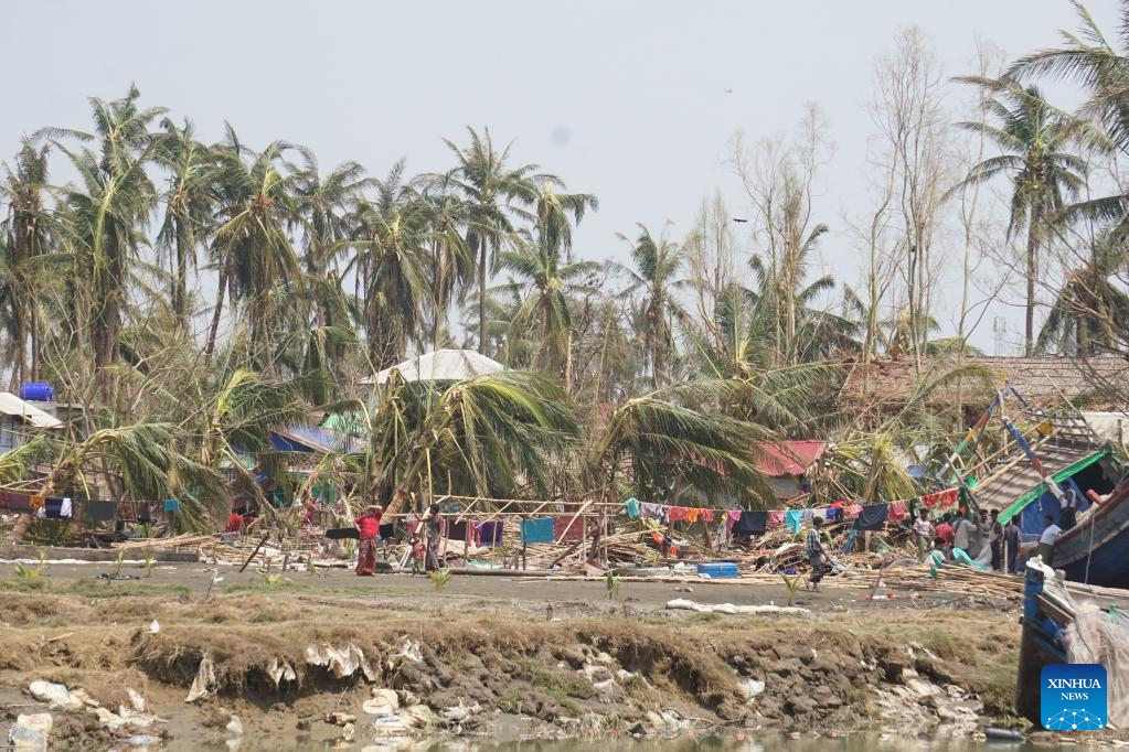 Death toll from cyclone Mocha increases to 48 in Myanmar-Xinhua