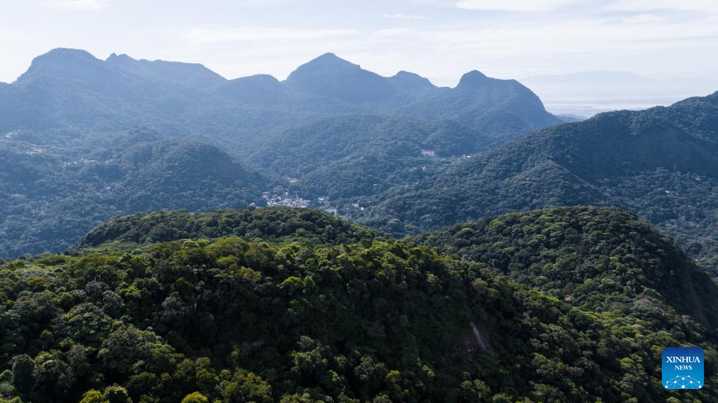 Scenery of Tijuca National Park in Rio de Janeiro, Brazil-Xinhua