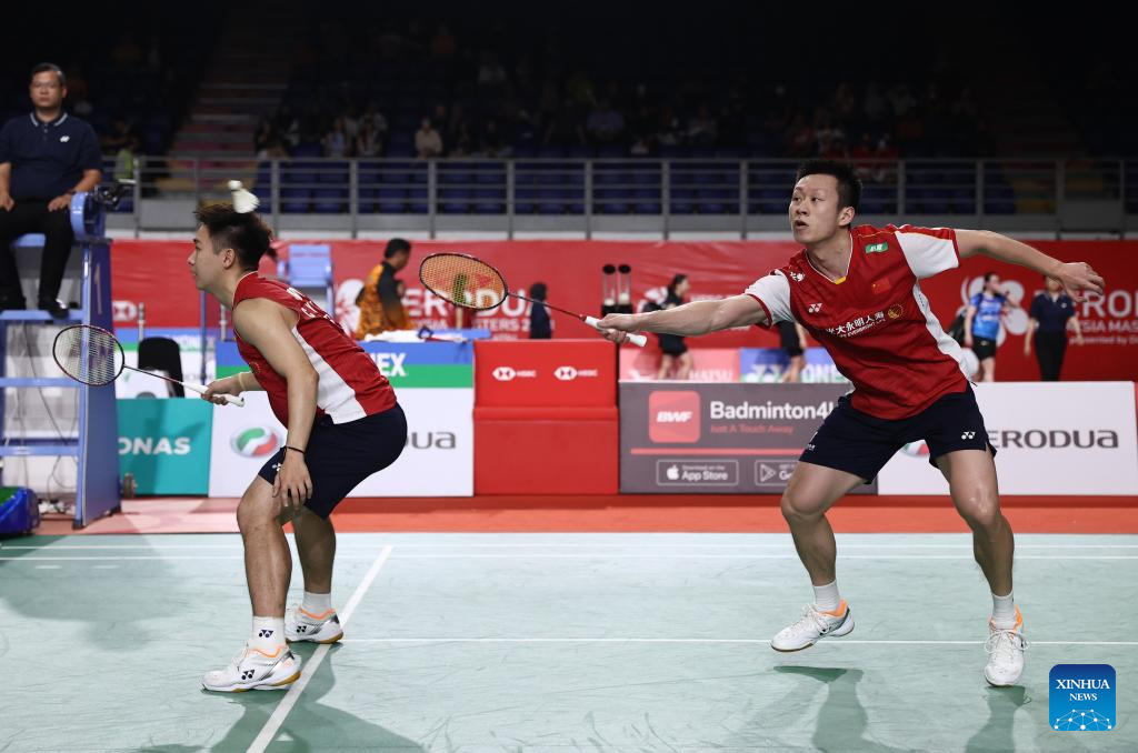 Malaysia Masters 2023: China vs. Malaysia-Xinhua
