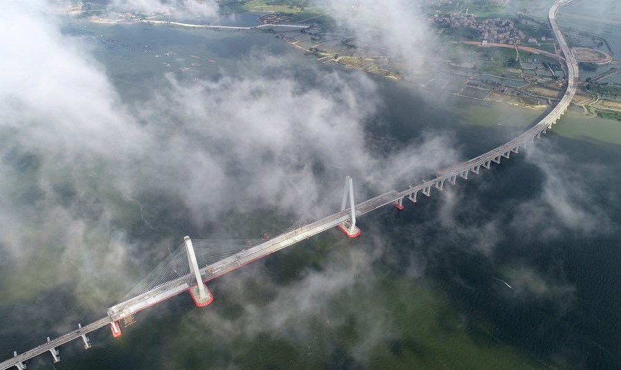 InPics: Photo album of Luzhou grand bridge in Zhanjiang City of south ...
