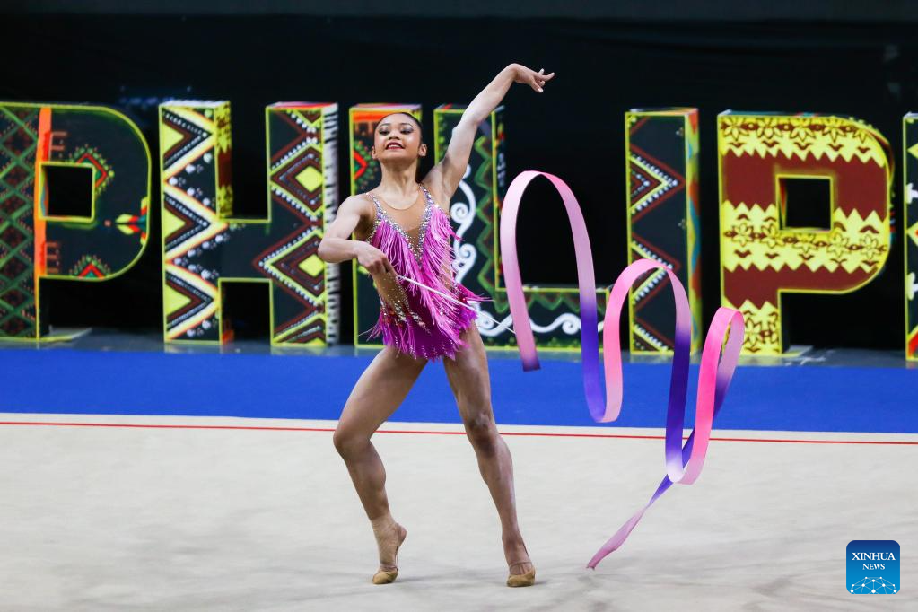 In pics: 14th Senior and 19th Junior Rhythmic Gymnastics Asian ...